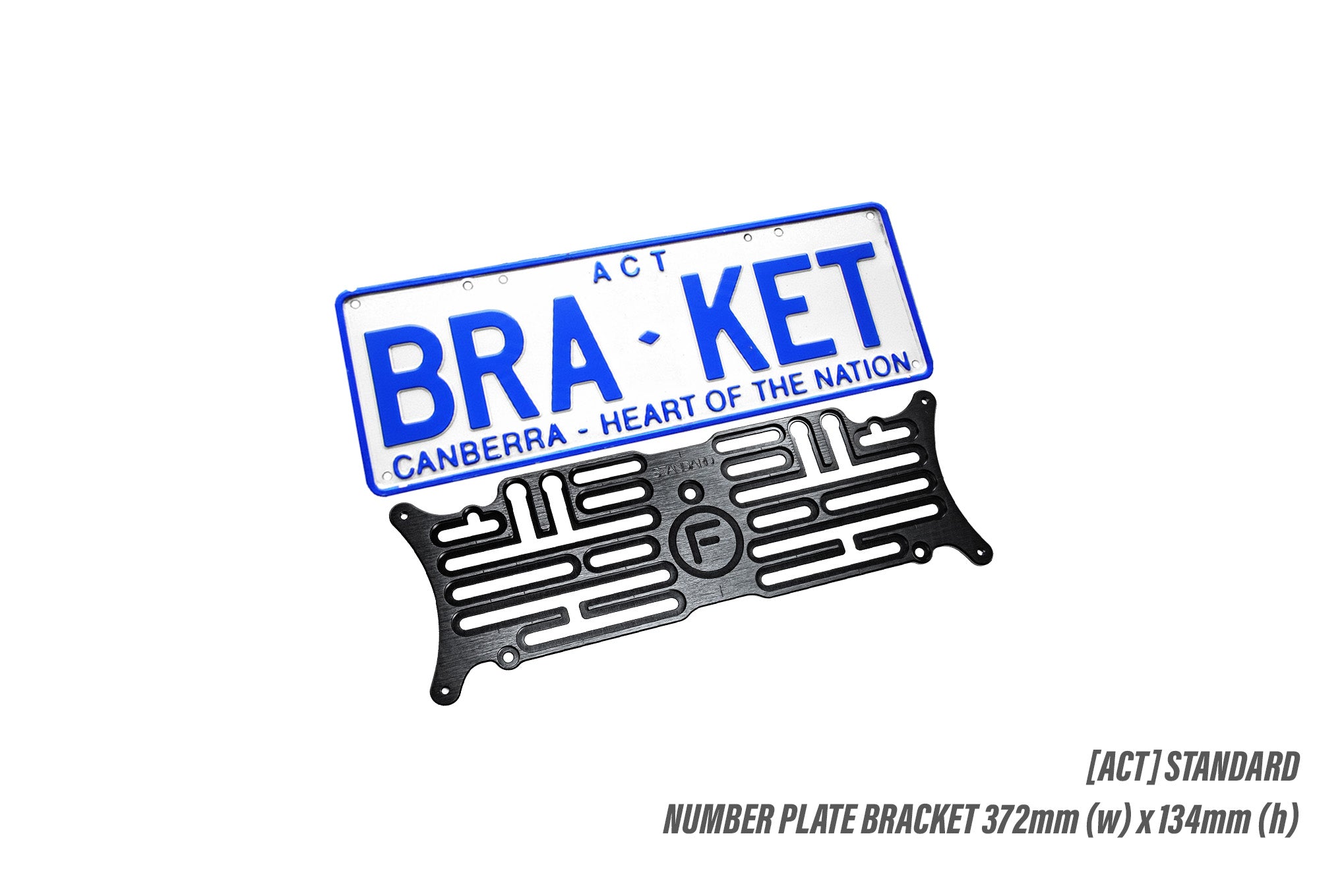 [ACT] Standard - Number Plate Bracket 372mm (w) x 134mm (h)
