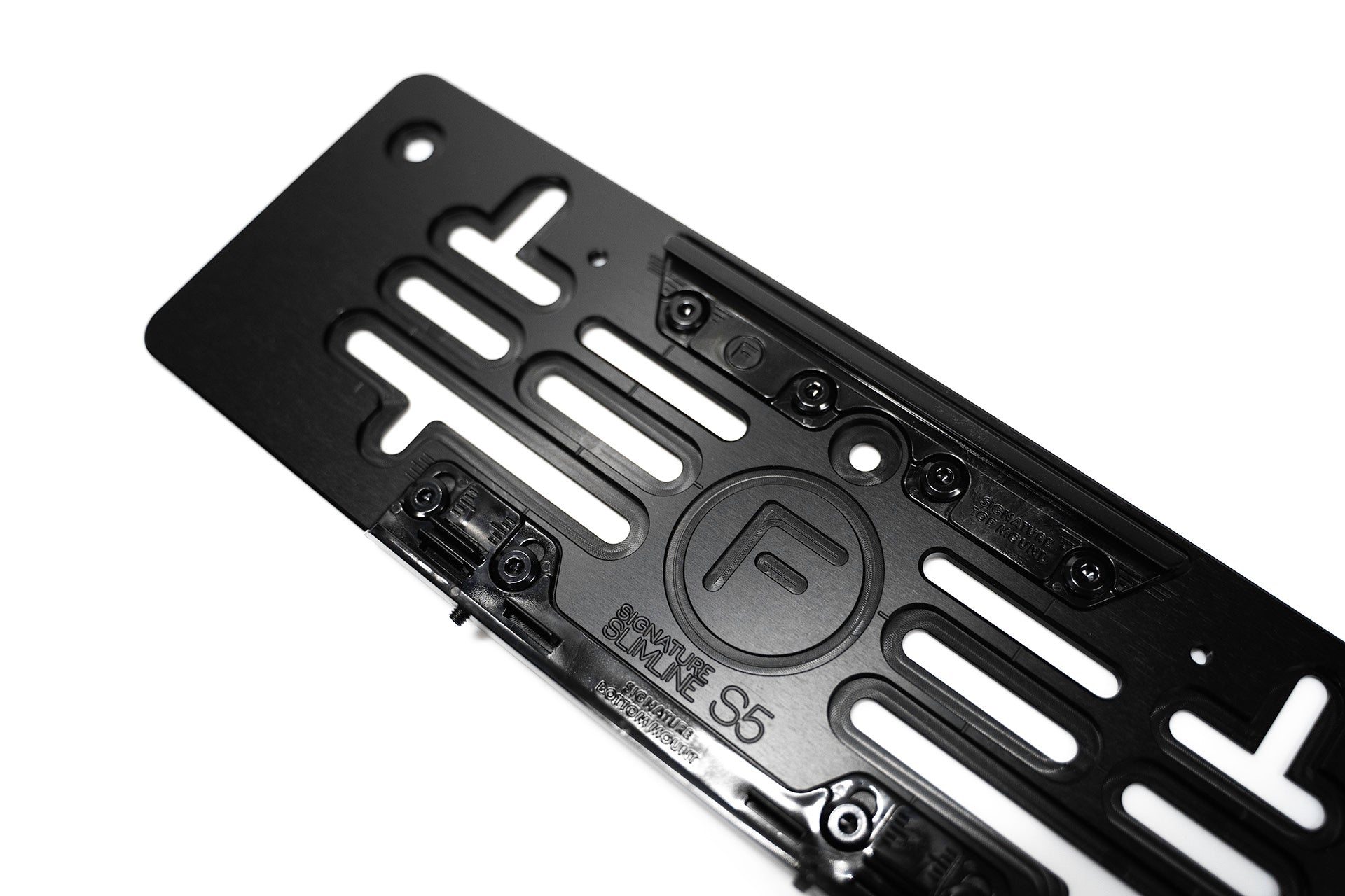 [VIC] S5 Slimline - Signature Number Plate Bracket - 255mm (w) x 105mm