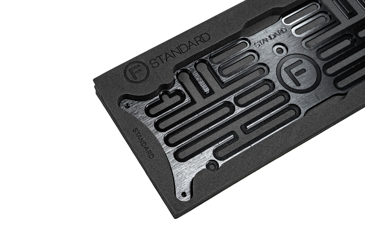 [QLD] Standard - Number Plate Bracket 372mm (w) x 134mm (h)
