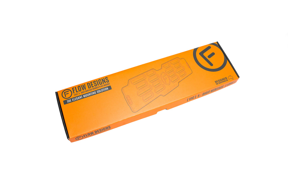 [VIC] Heritage 5 Digit - Number Plate Bracket