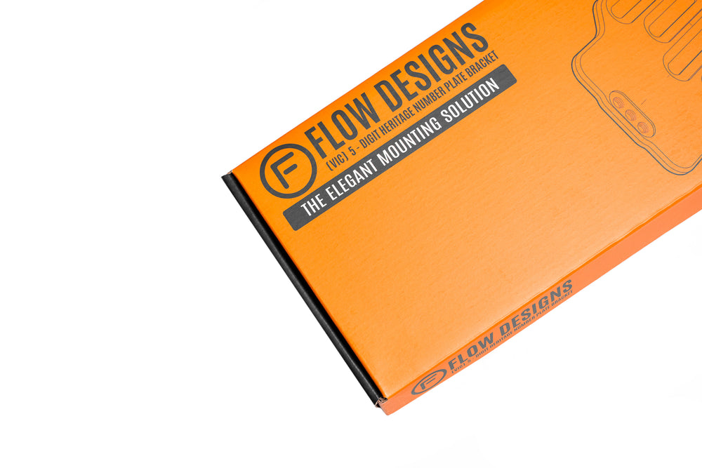 [VIC] Heritage 5 Digit - Number Plate Bracket