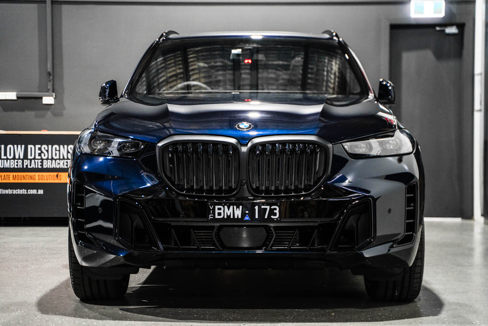 How to Install License Plates on a 2025 BMW X5