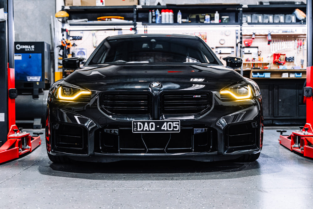 BMW G87 M2 - OEM Plinth Delete Kit (FRONT)