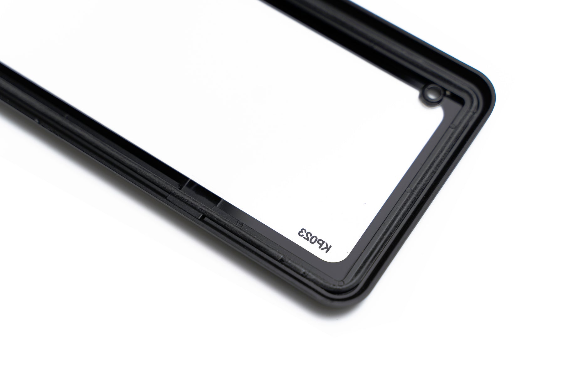 KINGPIN 3-4 Character Slimline Number Plate Cover 250mm (w) x 100mm (h