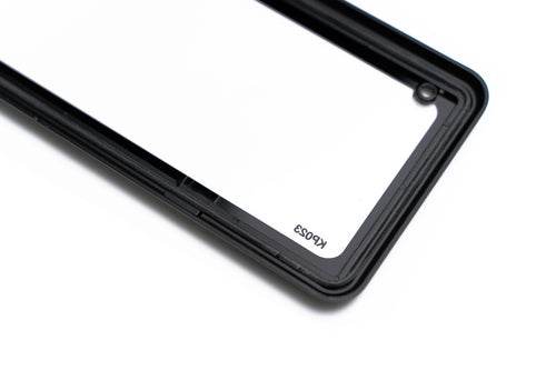 KINGPIN 3-4 Character Slimline Number Plate Cover 250mm (w) x 100mm (h