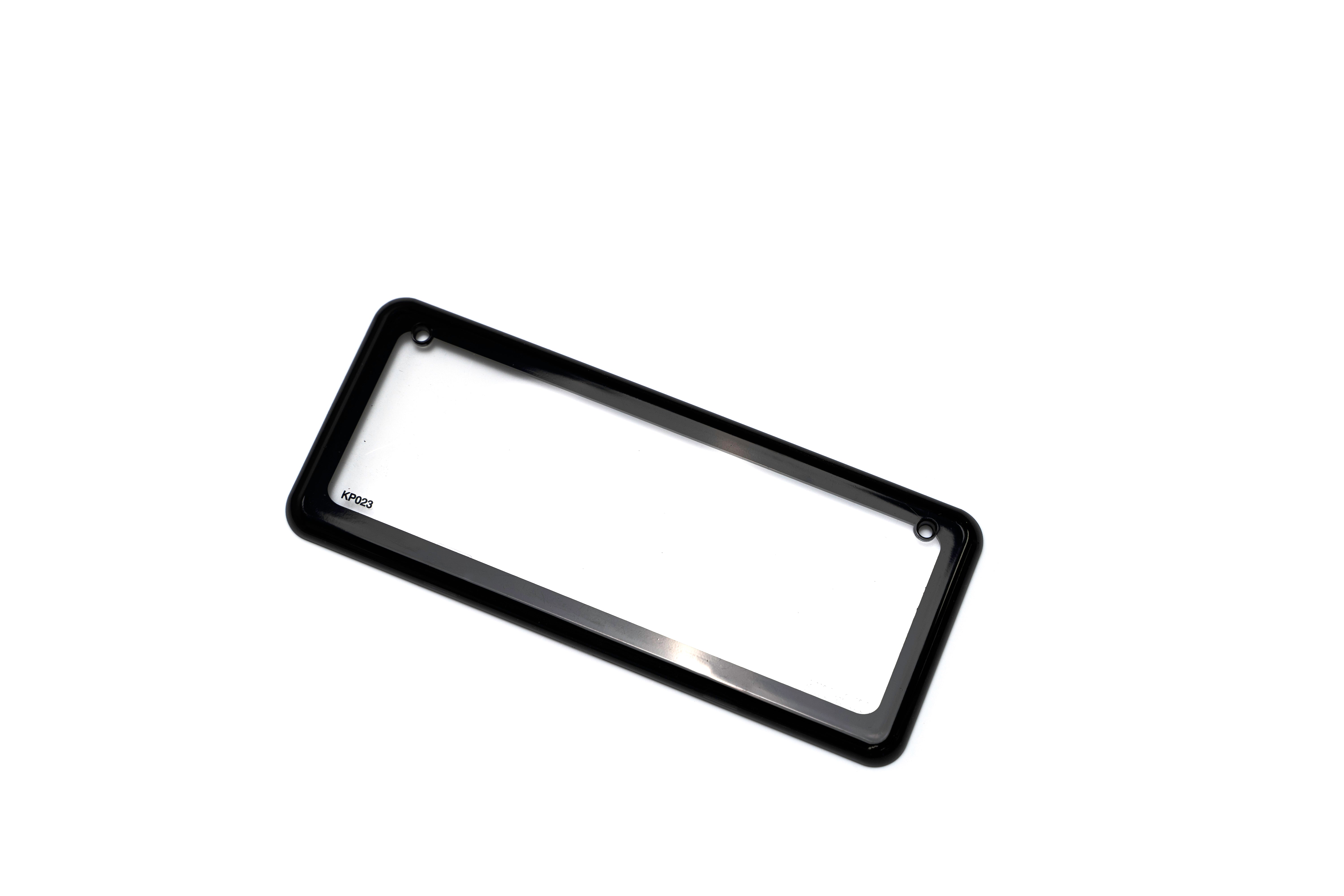 KINGPIN 3 4 Character Slimline Number Plate Cover 250mm w x 100mm h