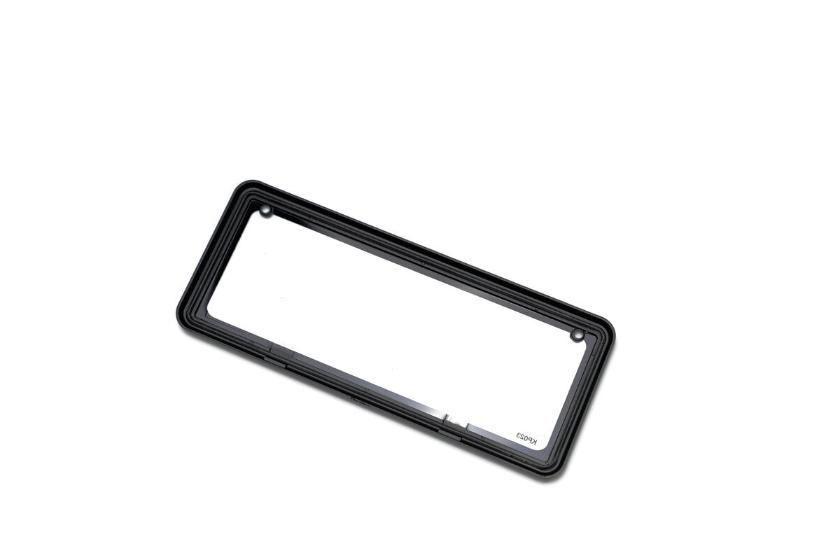 KINGPIN 3-4 Character Slimline Number Plate Cover 250mm (w) x 100mm (h