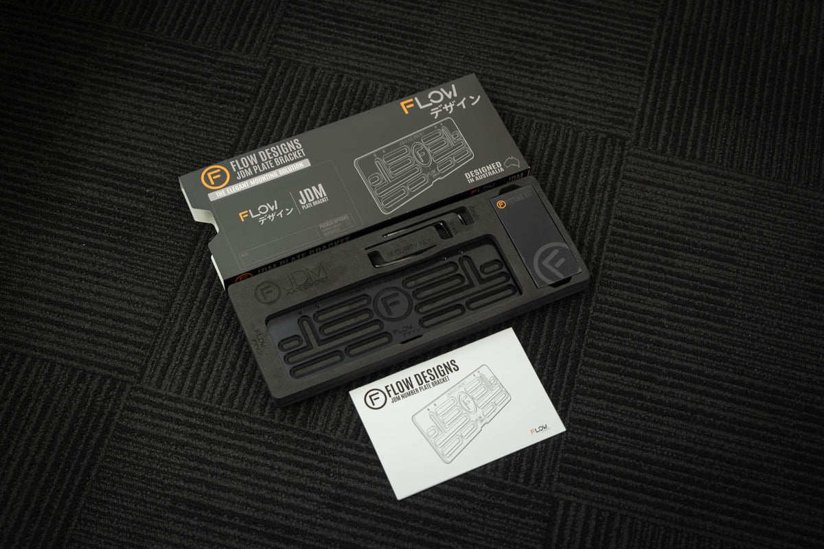 [VIC/NSW/SA/TAS] JDM Plate Bracket - 330mm (w) x 165mm (h)