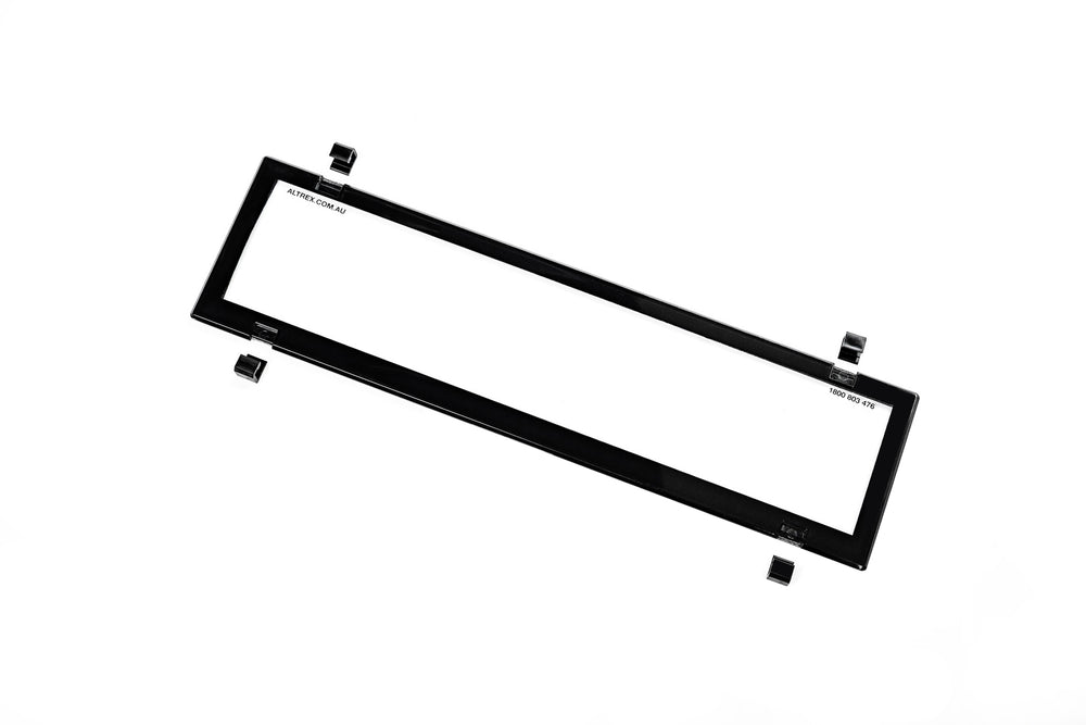 ALTREX Slimline Number Plate Cover 372mm (w) x 100mm (h)