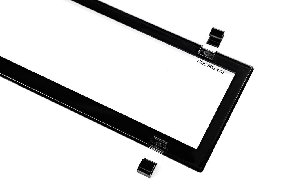 ALTREX Slimline Number Plate Cover 372mm (w) x 100mm (h)