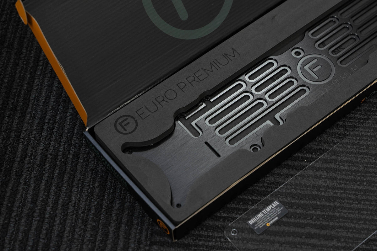 [ALL STATES] Euro Premium - Number Plate Bracket 520mm (w) x 110mm (h)