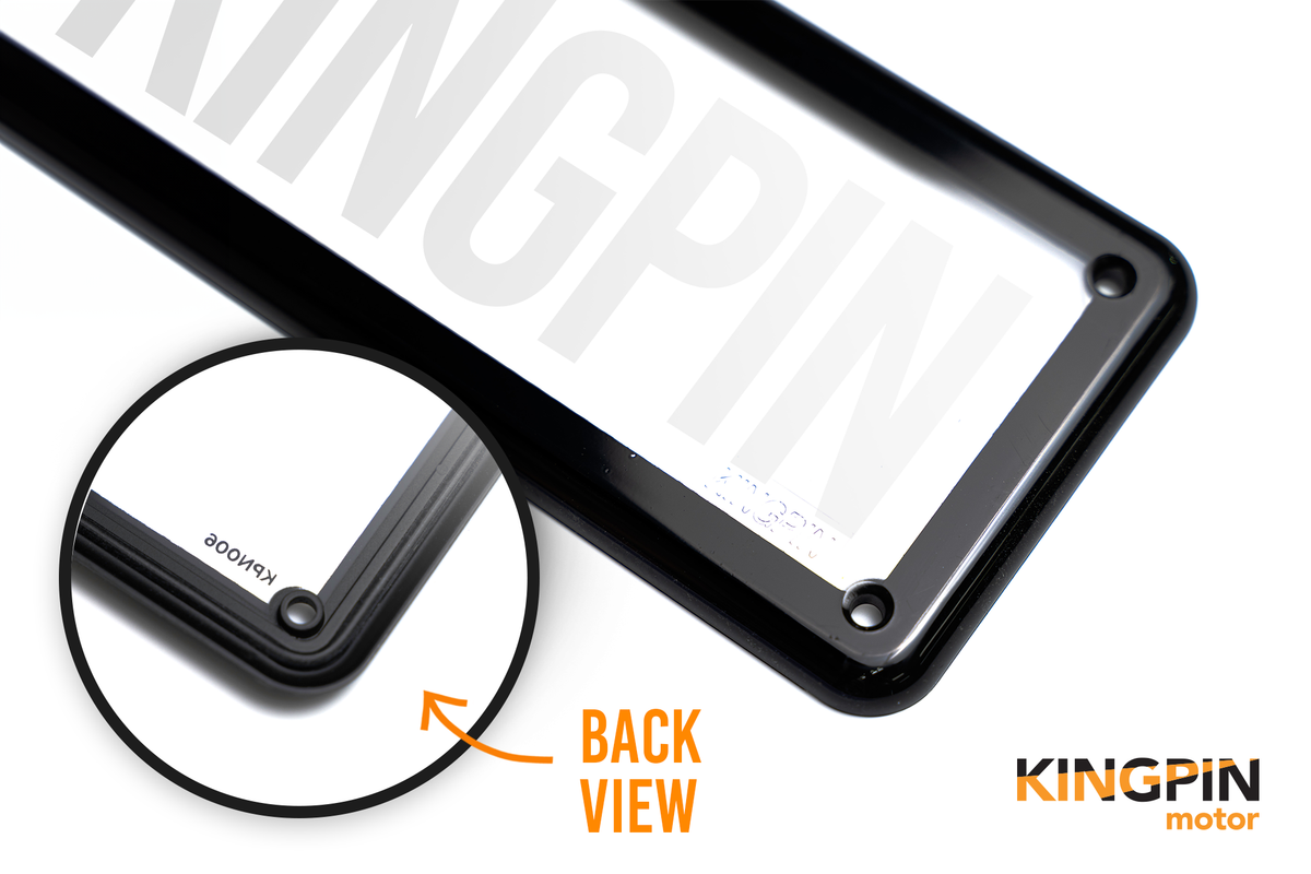 [NSW] Euro Slim Front - Number Plate Bracket 372mm(w) X 84mm(h)