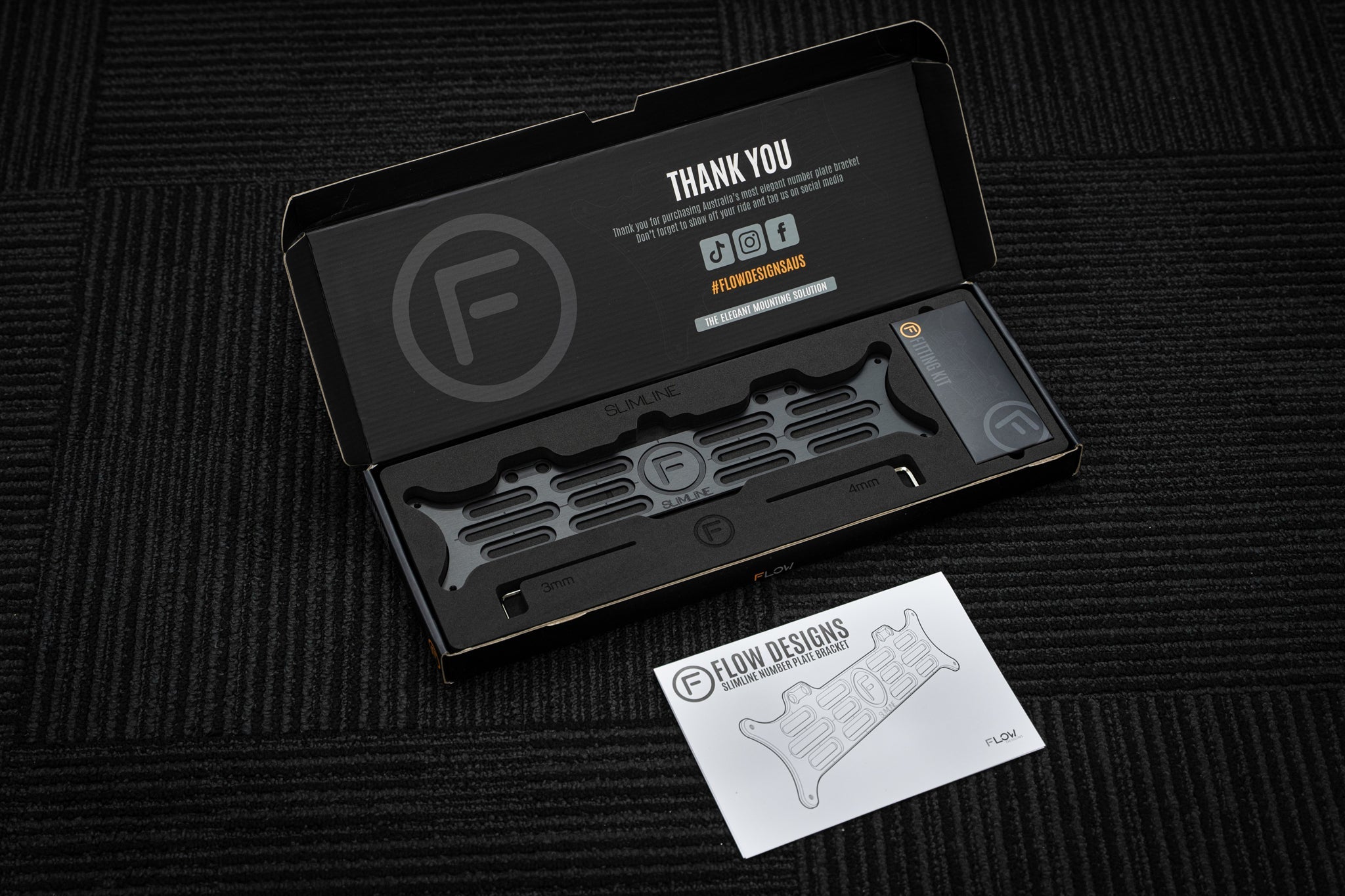 [QLD] Slimline - Number Plate Bracket