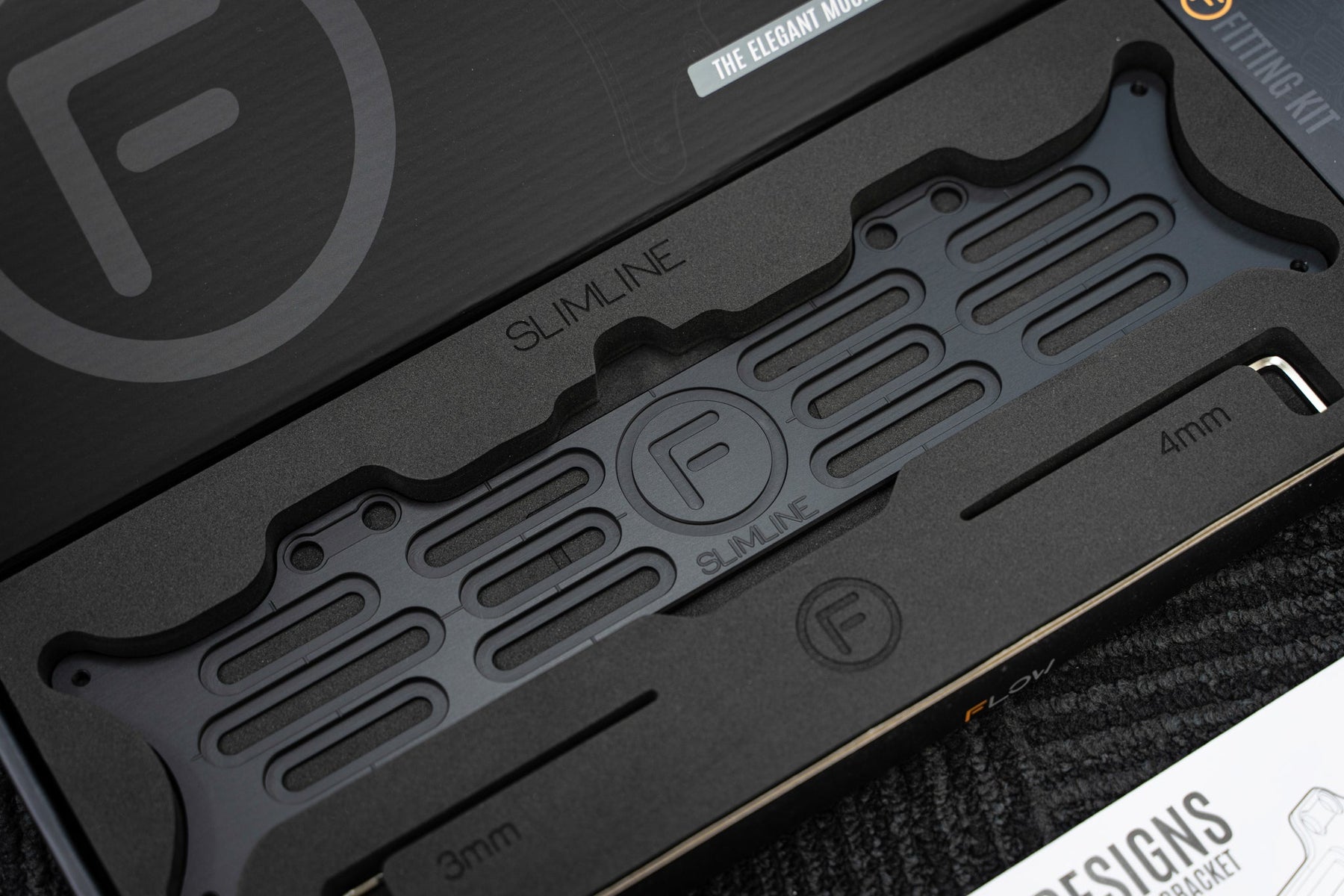 [VIC] Slimline 6 Character- Number Plate Bracket