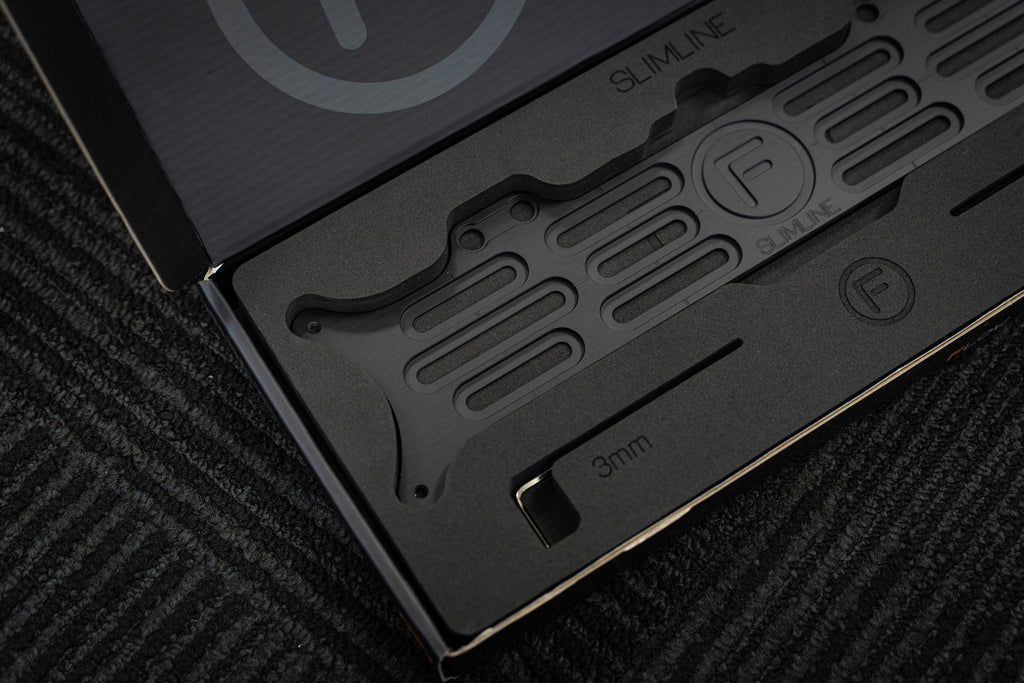 [NSW] Euro Slim Front - Number Plate Bracket 372mm(w) X 84mm(h)