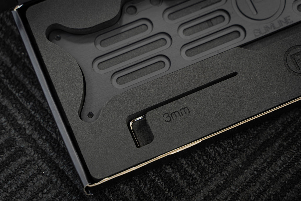 [NSW] Euro Slim Front - Number Plate Bracket 372mm(w) X 84mm(h)