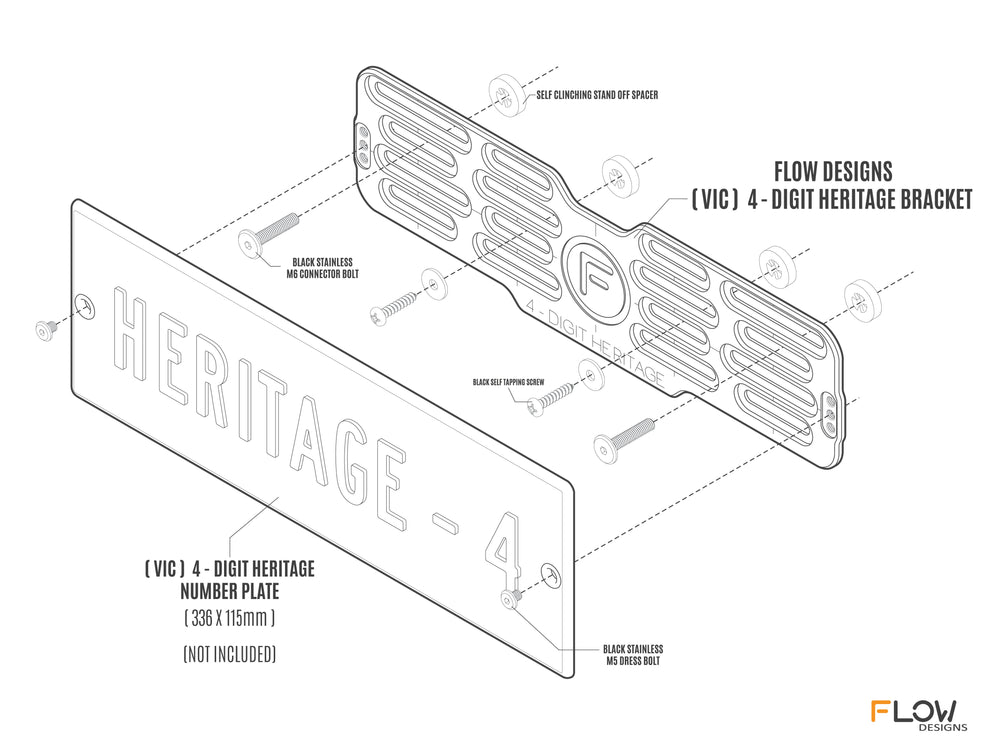 VIC Plate Bracket
