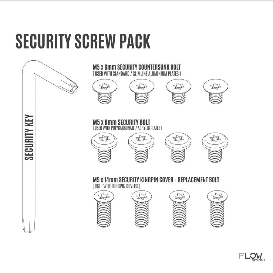 [QLD] Slimline SL2 - 372mm (w) x 100mm (h) - Number Plate Bracket